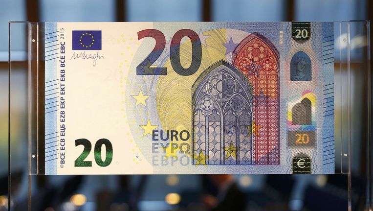 Zo ziet het nieuwe biljet van 20 euro eruit | De Morgen