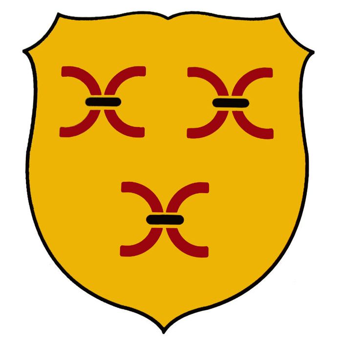 Orthen-Links krijgt nieuwe entree met wapen van Orthen op twee zuilen ...