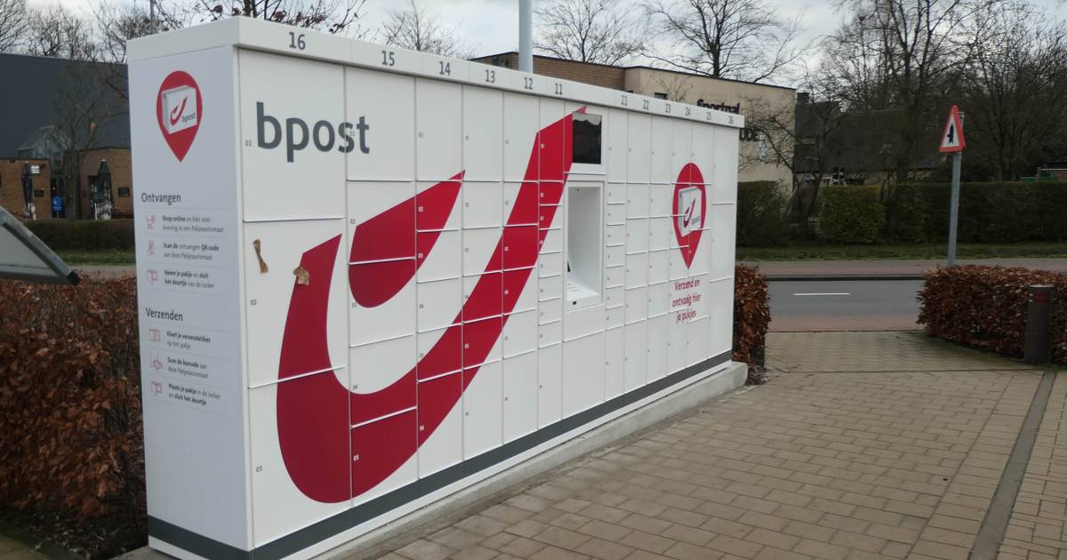 Pakjesautomaat van bpost aan parking De Meent in Bonheiden | Bonheiden ...