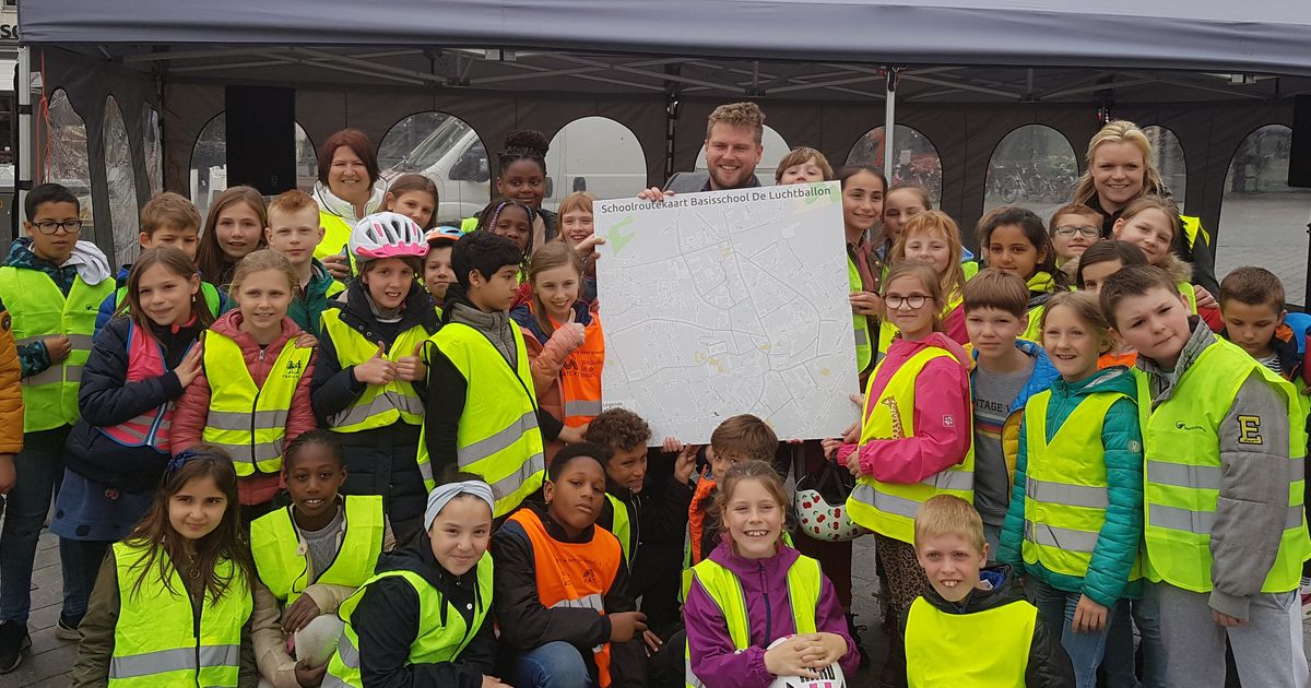 Schoolroutekaart toont veiligste weg naar school | Geel | In de buurt | HLN