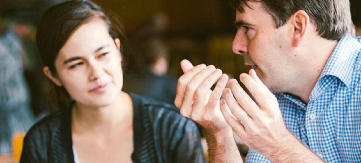 De jongerenvoorzitters: Maité Morren (Animo) en Frederick Vandeput ...