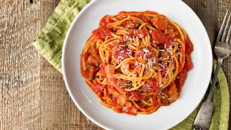 Italiaanse restaurants doneren bij elk bord pasta Amatriciana voor ...