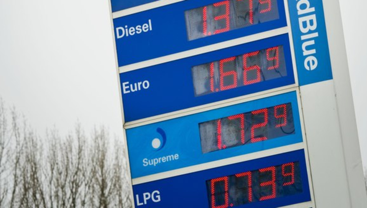 Prijs liter euro 95 gaat naar recordhoogte | De Volkskrant