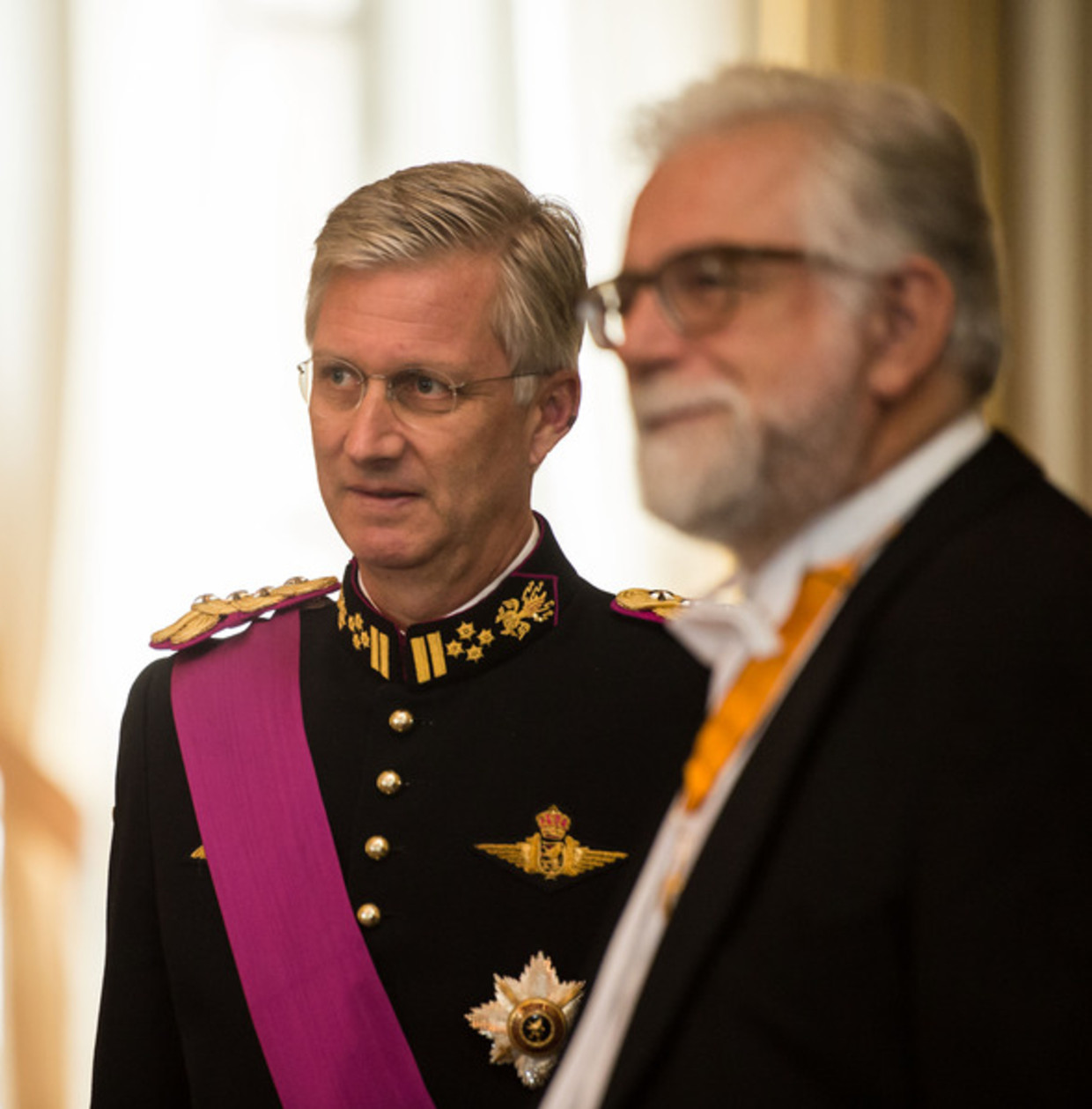 Koning Filip ontvangt eerste ambassadeurs op het paleis | De Morgen