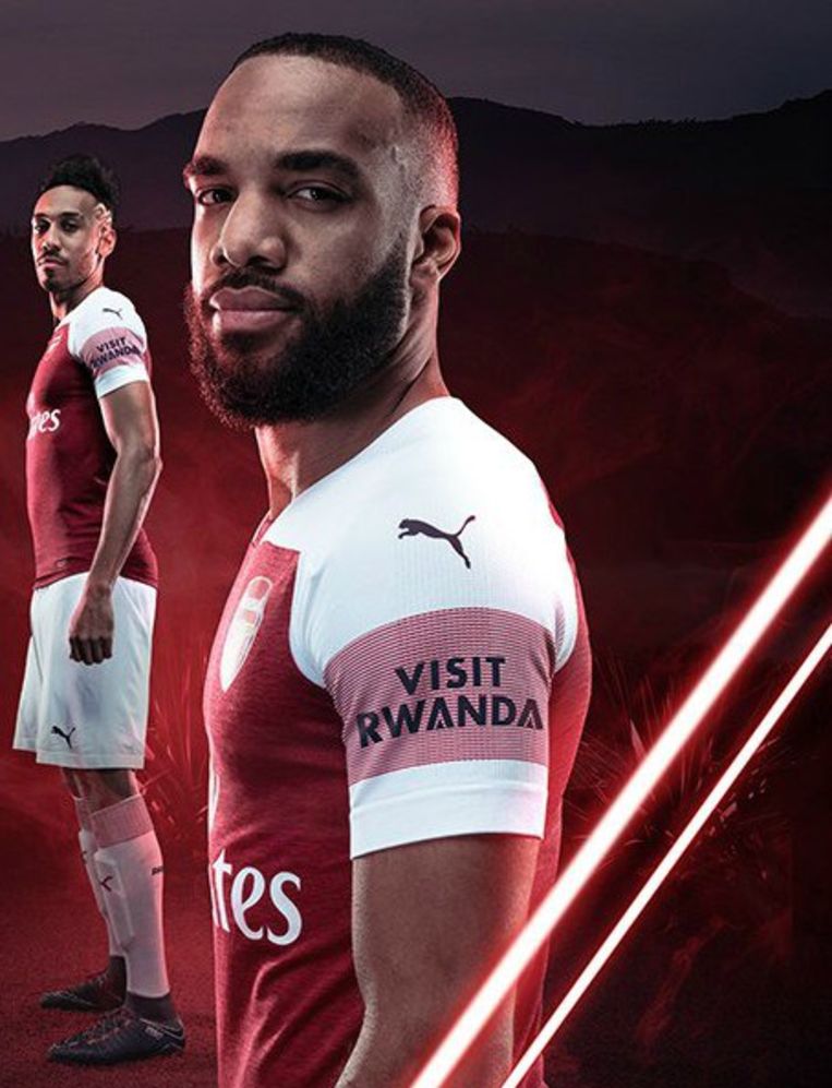 Rwanda hoopt met advertentie op Arsenal-shirt meer toeristen en ...