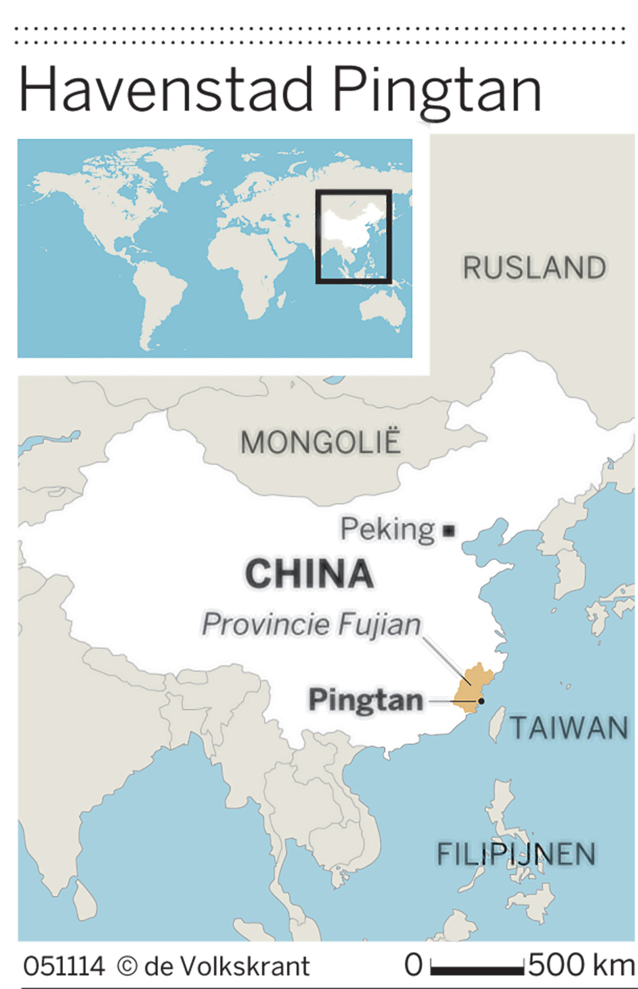 Miljardenstad Pingtan, in 4 jaar uit de grond gestampt | De Volkskrant