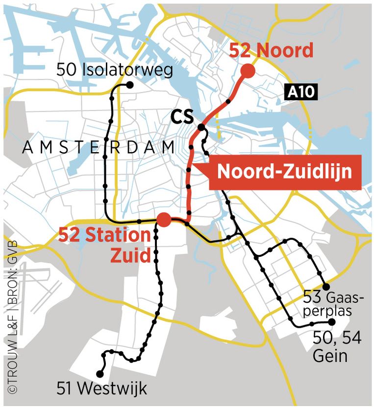 De Amsterdamse Noord-Zuidlijn een halfjaar na opening: flop of succes ...
