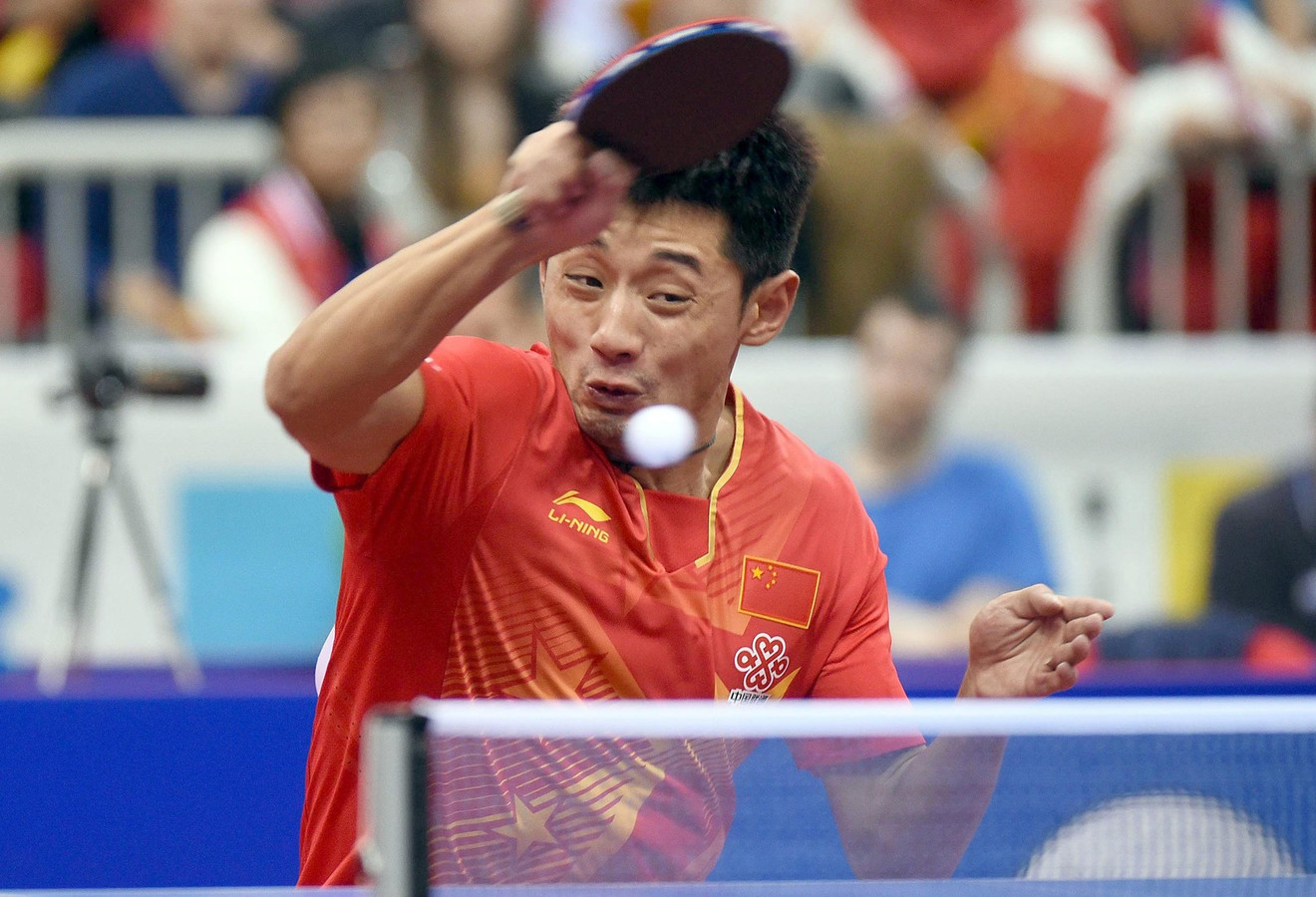 Victoire finale de Zhang Jike à Düsseldorf | Foto | 7sur7.be