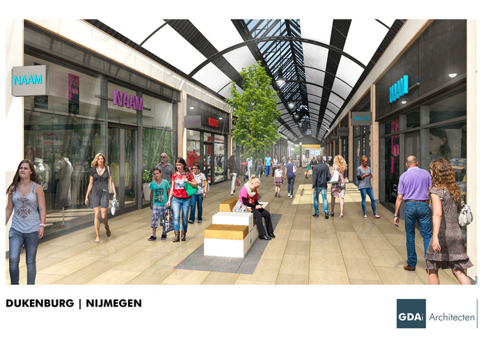 Winkelcentrum Dukenburg deels tegen de grond om plaats te maken voor ...