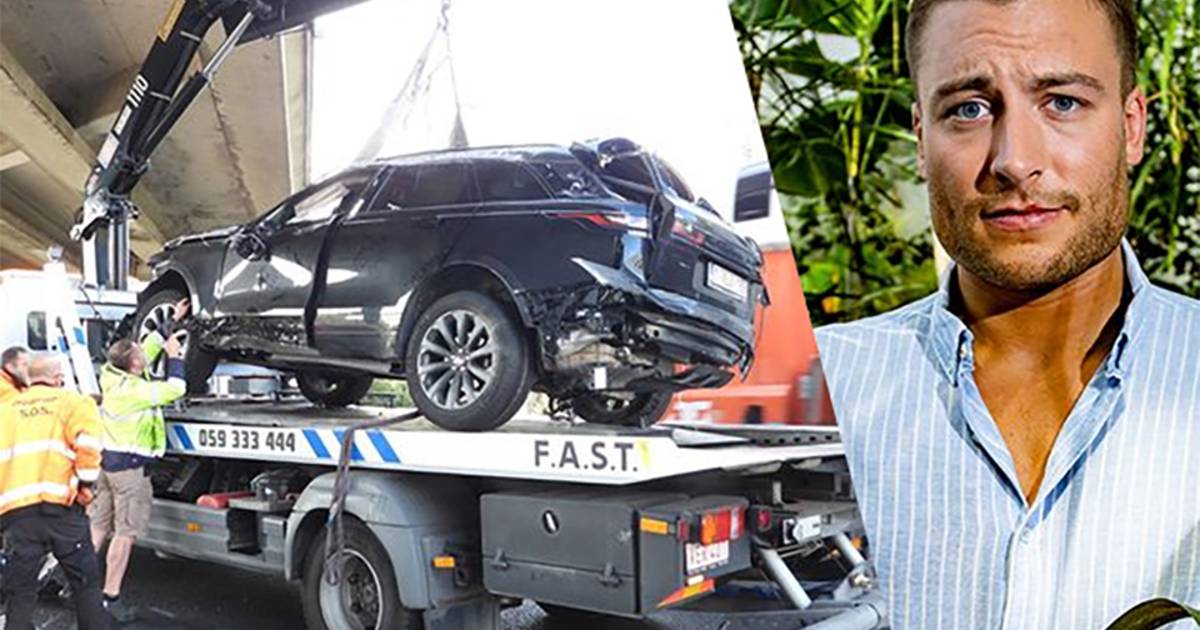 Viktor Verhulst reageert na auto-ongeluk: “Een wonder dat ik ongedeerd ...