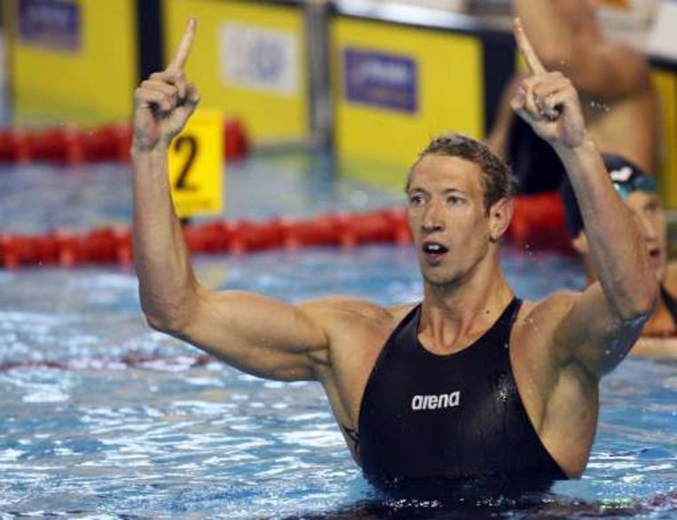 Alain Bernard als eerste onder 47 seconden op 100 m vrij | De Morgen