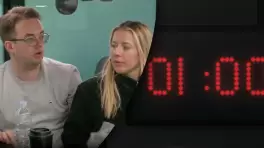 Anke in Bestemming X: "Euhm... waarom start er een klok?" - Bestemming X