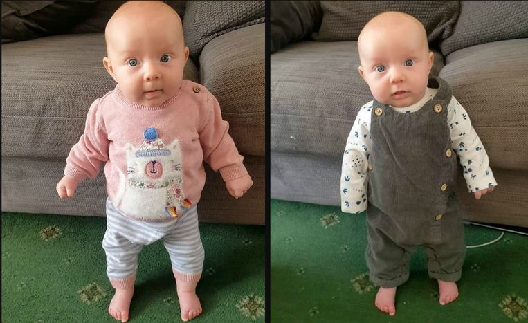 De sterkste baby ter wereld? Lula kan na acht weken al zelfstandig ...